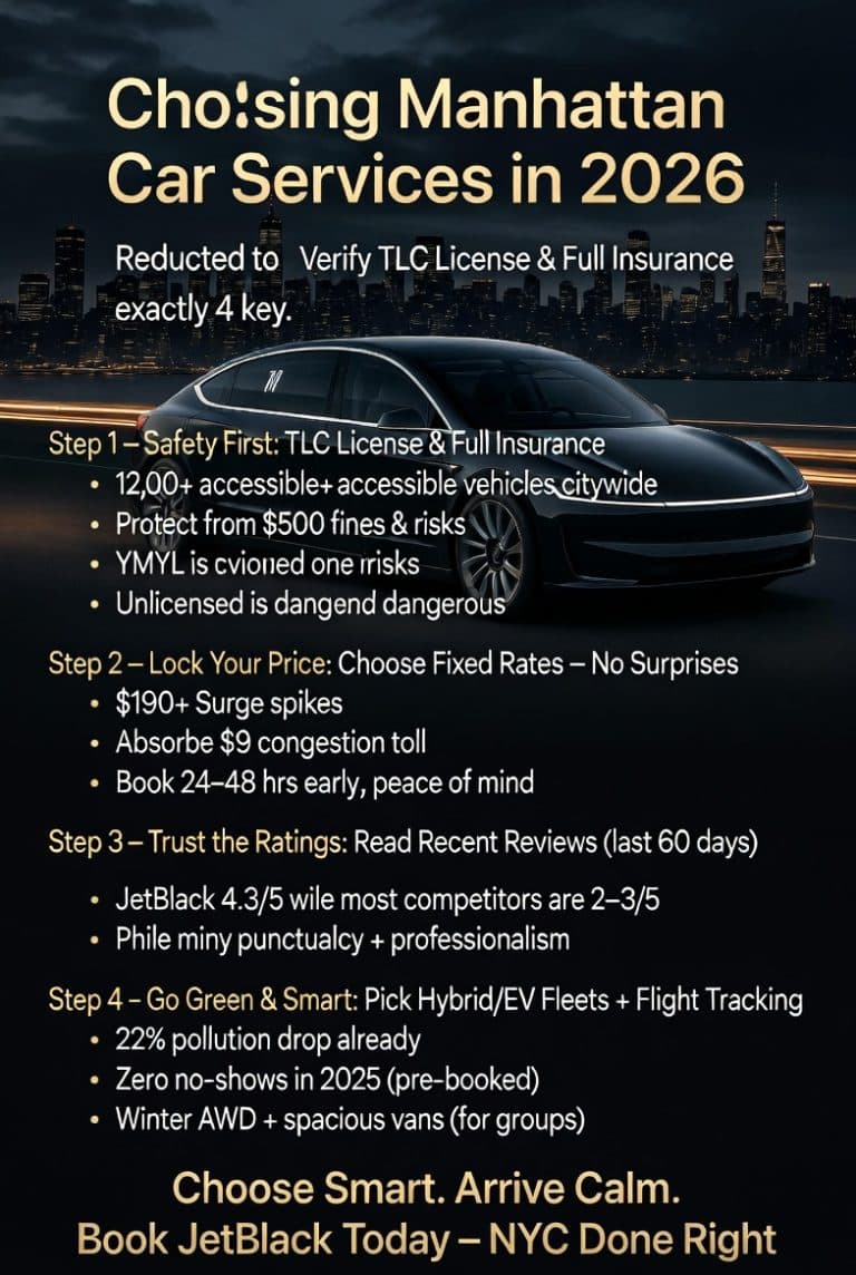 How To Choose Manhattan Car Services: Ultimate 2026 Survival Guide