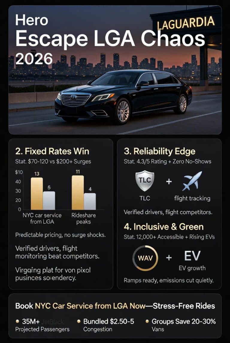 NYC Car Service From LGA: Ultimate 2026 Escape From Nightmare Surges
